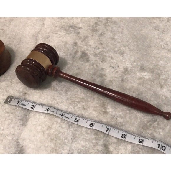 unbranded | Office | Vintage Masonic President Wooden Gavel And Base ...